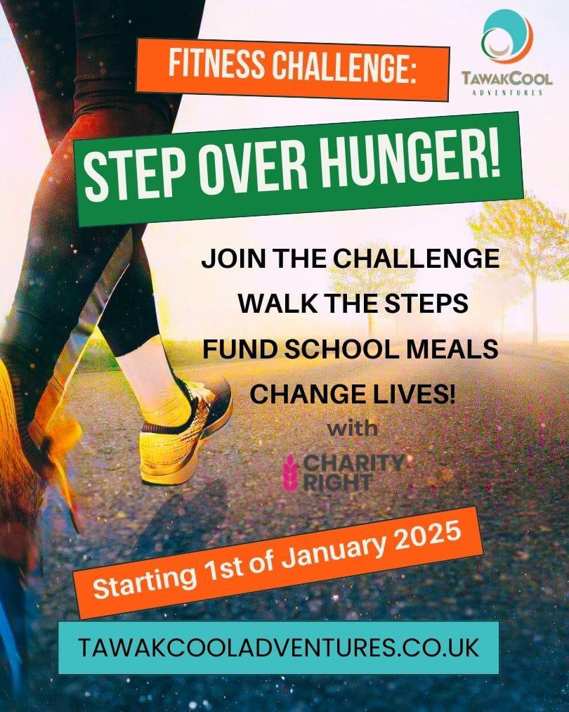 Step Over Hunger Challenge 2025 - TawakCool Adventures